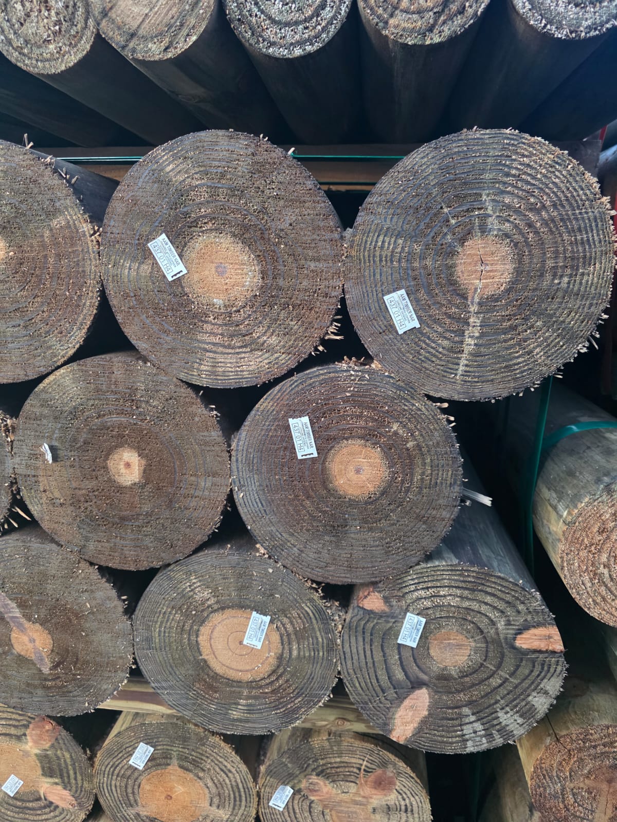 Round Logs 200mm x 2.4 – Steadfast Rural Fencing